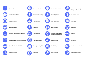 Mandatory Signs: Meanings & Compliance – CAD DWG Hub